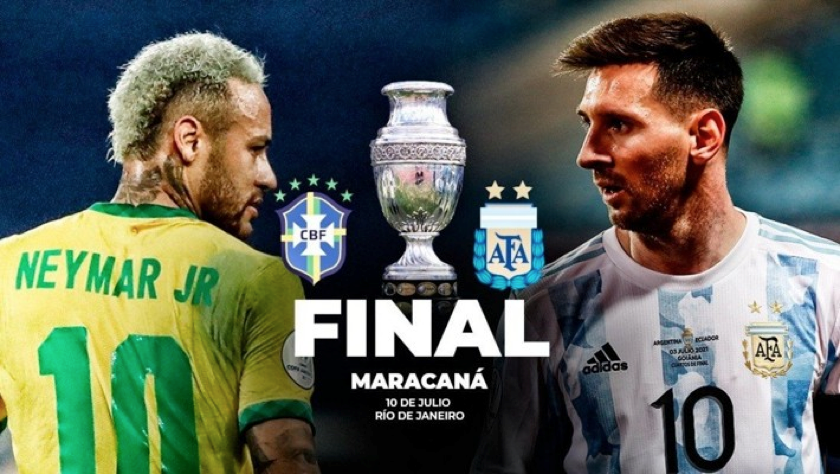 Argentina va por la gloria ante Brasil en la final de la Copa América ...