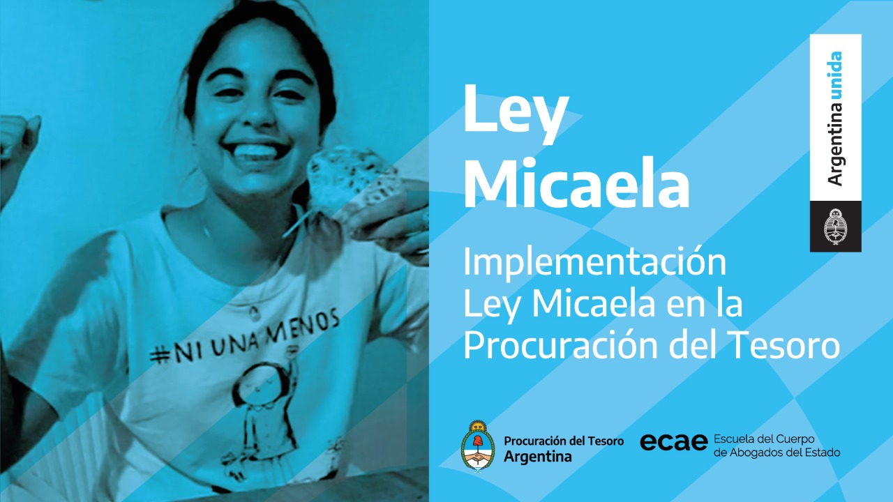 Implementación Ley Micaela en la Procuración del Tesoro | Argentina.gob.ar