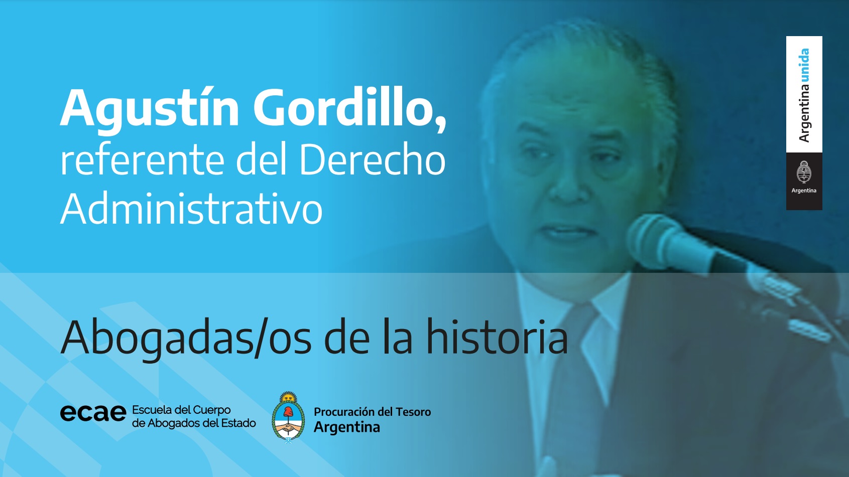 Agustín Gordillo: referente del Derecho Administrativo | Argentina.gob.ar