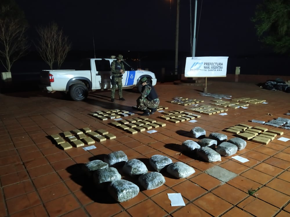Misiones Prefectura Incautó Más De 420 Kilos De Marihuana Argentina
