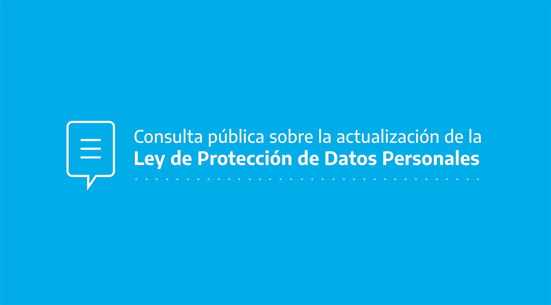 Comenzó la consulta pública sobre la propuesta de anteproyecto de Ley ...