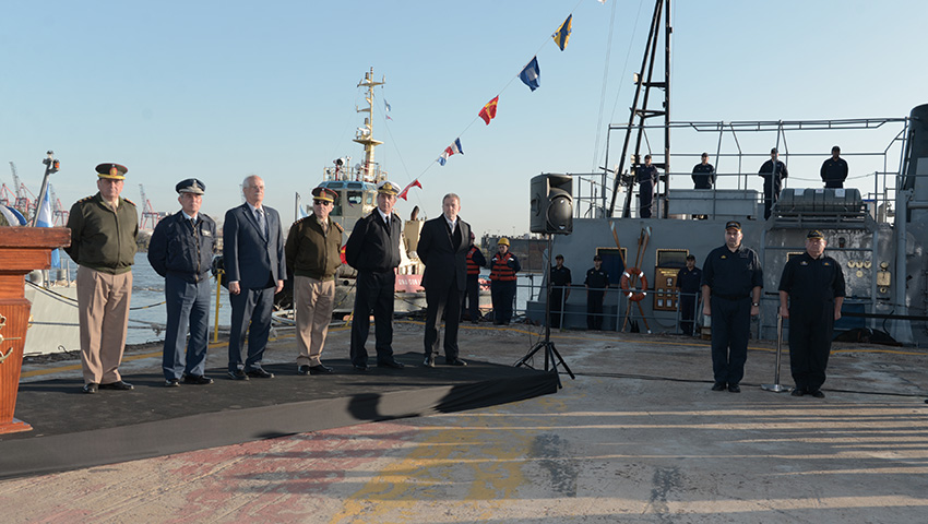 El Astillero Tandanor entregó a la Armada la corbeta ARA “Rosales” y el ...