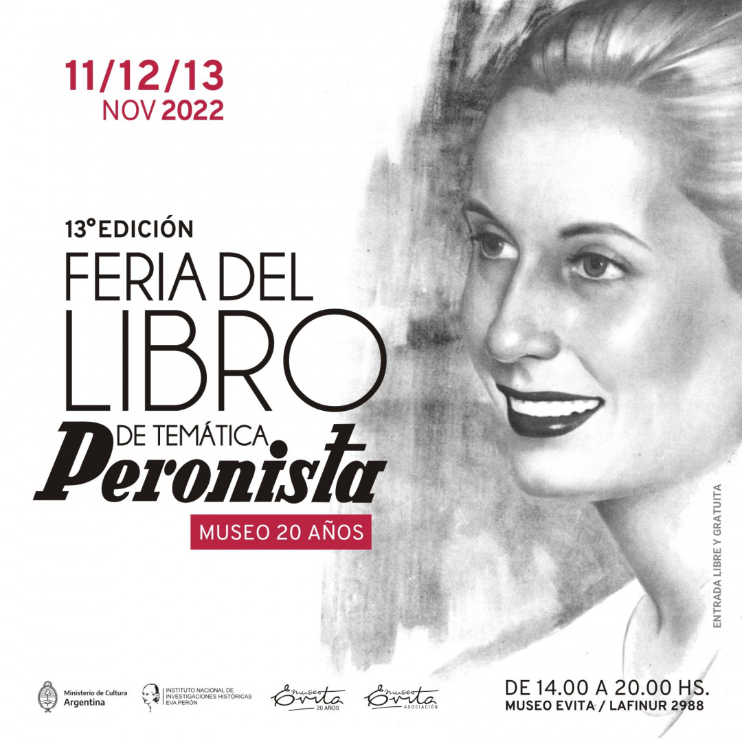 13.ª edición de la Feria del Libro de Temática Peronista | Argentina.gob.ar
