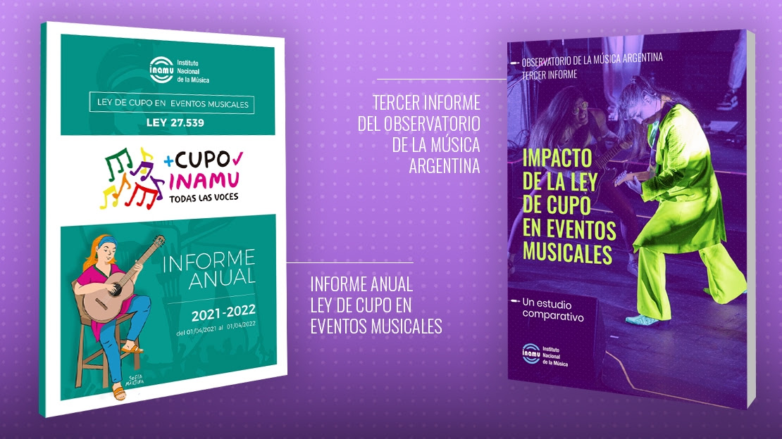 Informes sobre la Ley de Cupo en eventos musicales | Argentina.gob.ar