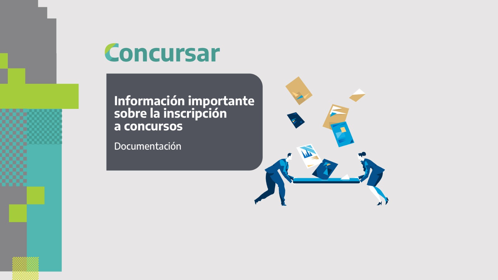 Documentación para los concursos de convocatoria interna | Argentina.gob.ar