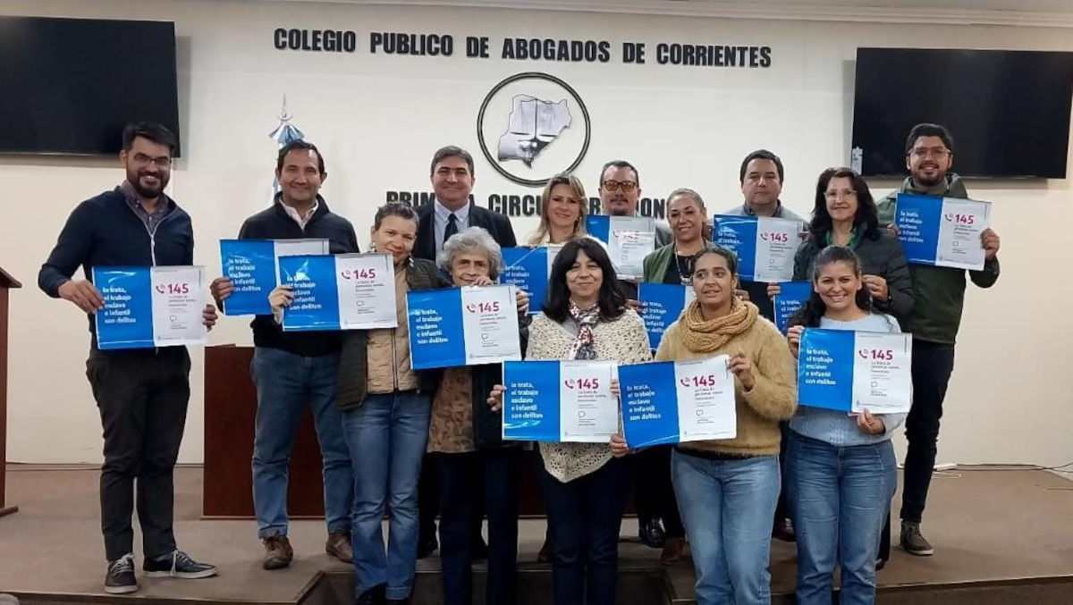 Se reunió la Mesa contra la Trata Corrientes y se firmó un convenio con ...