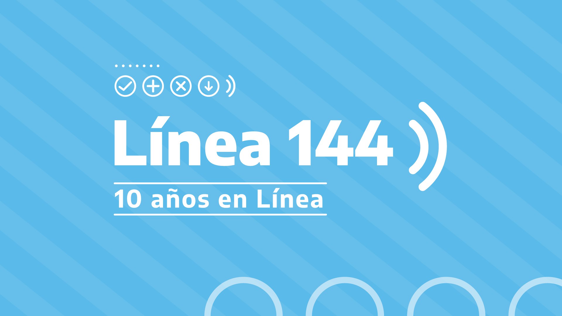 Línea 144: en 10 años se recibieron más de 900 mil comunicaciones por ...