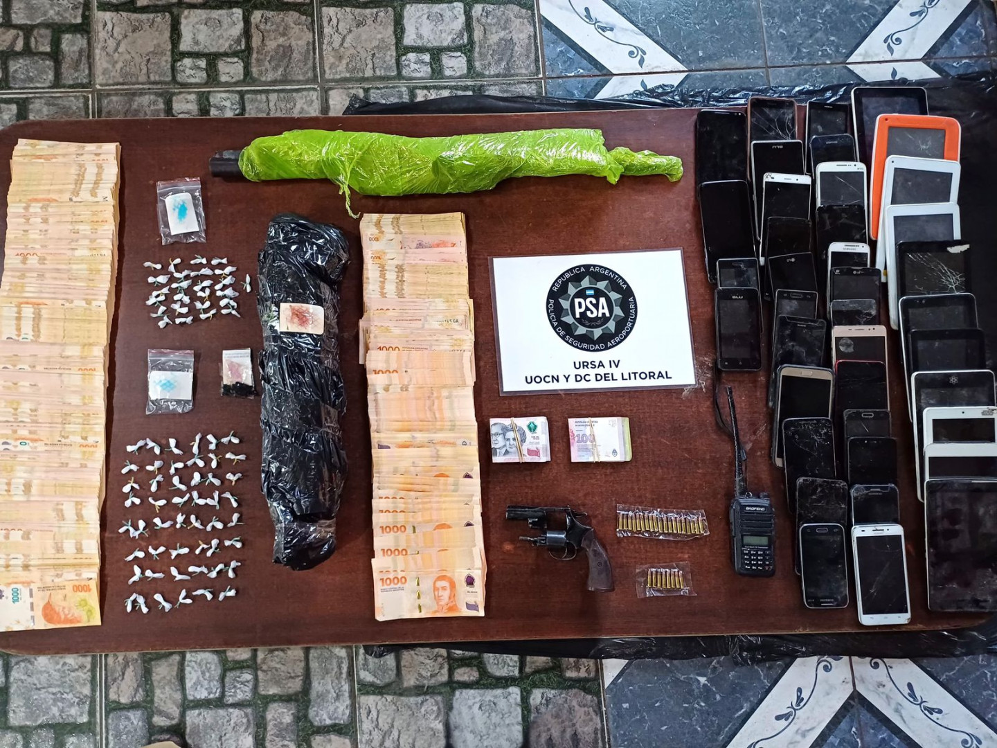 La PSA detuvo a siete personas con drogas y armas en Rosario | Argentina.gob.ar