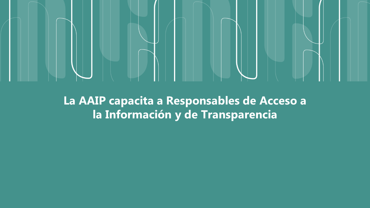 La AAIP continúa capacitando a los sujetos obligados para fortalecer sus capacidades en materia ...
