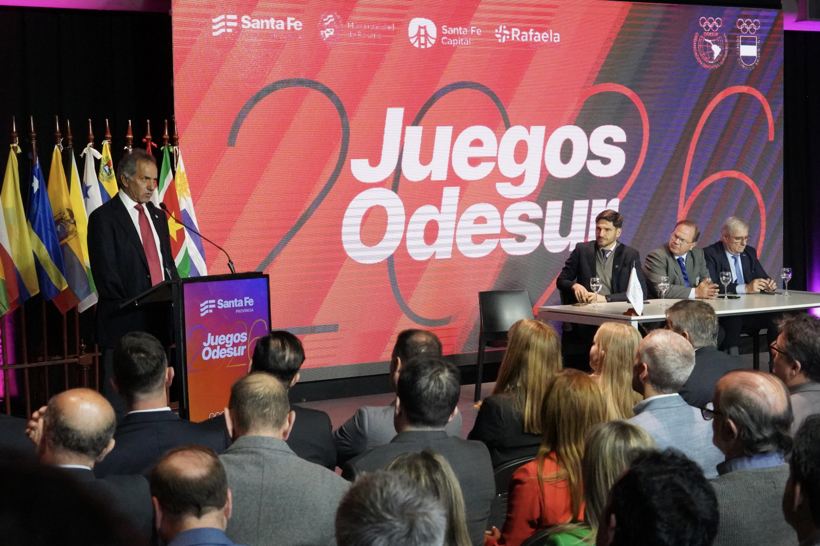 Presentación oficial de los Juegos Odesur 2026 en Santa Fe | Argentina.gob.ar