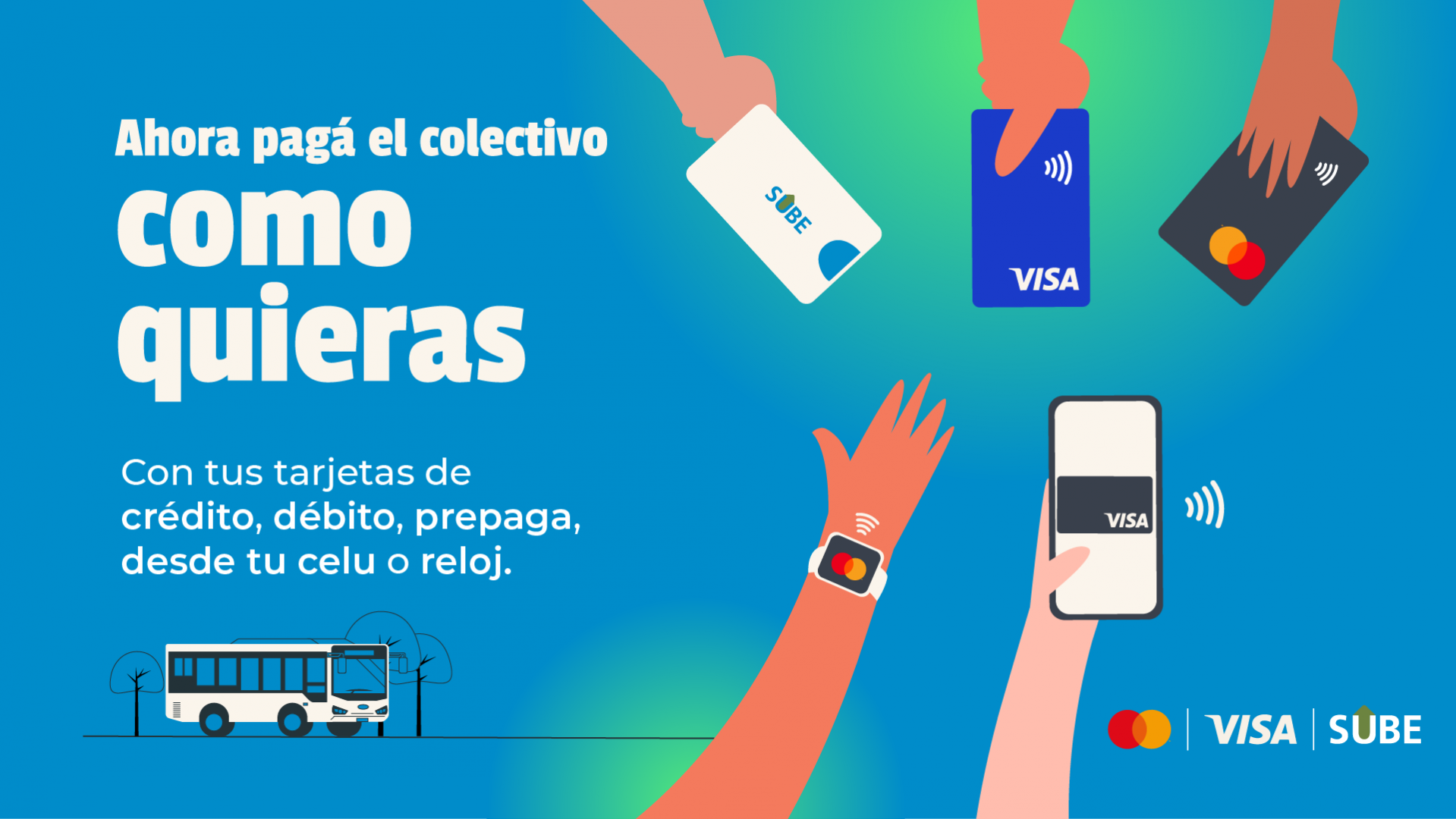 Ahora pagá el colectivo como quieras: comenzó la apertura de SUBE a ...