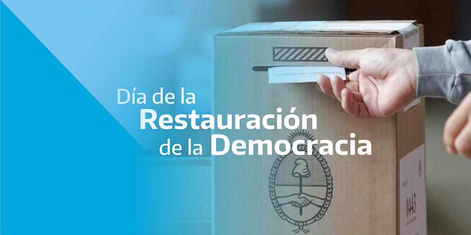 10 de diciembre: Día de la Restauración de la Democracia | Argentina.gob.ar
