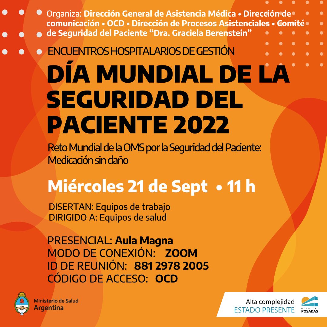 Día Mundial de la Seguridad del Paciente | Argentina.gob.ar Día Mundial de la Seguridad del Paciente | Argentina.gob.ar