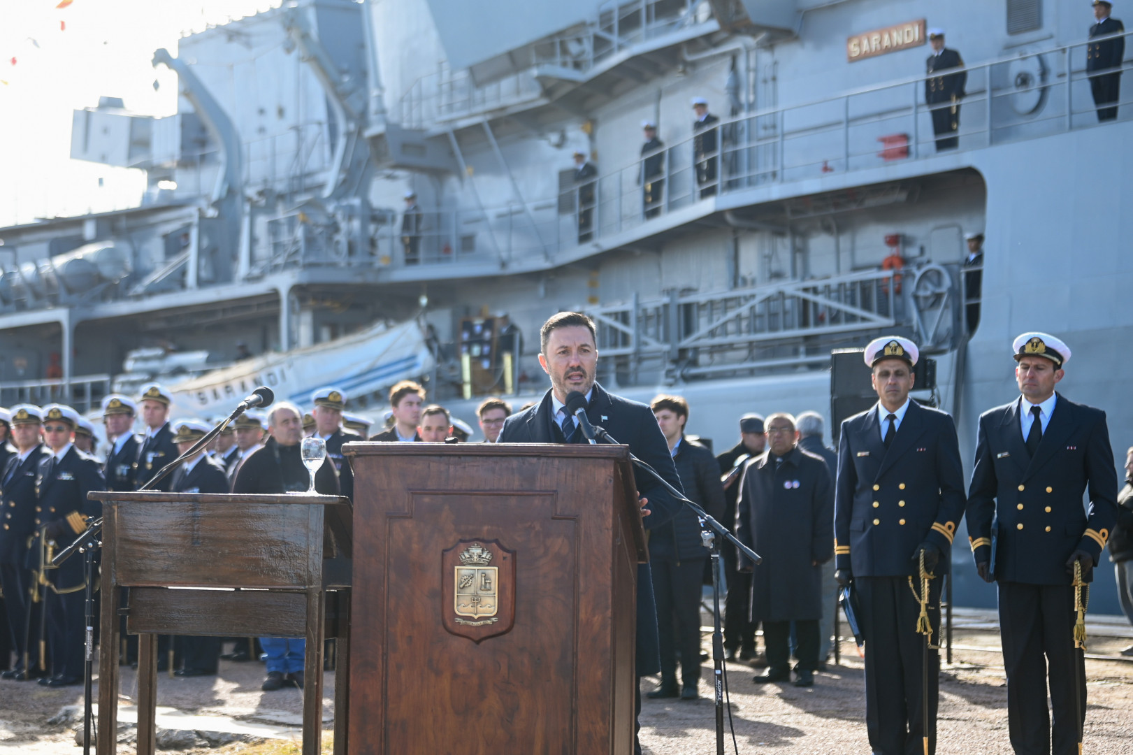 “La Armada es el corazón de una Argentina justa y pujante con mares y océanos productivos ...