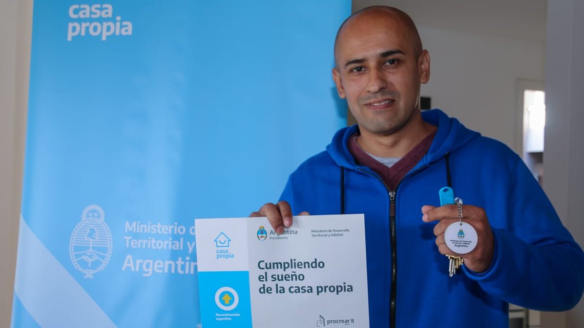 El Gobierno Nacional entregó viviendas Procrear II en Tigre | Argentina.gob.ar