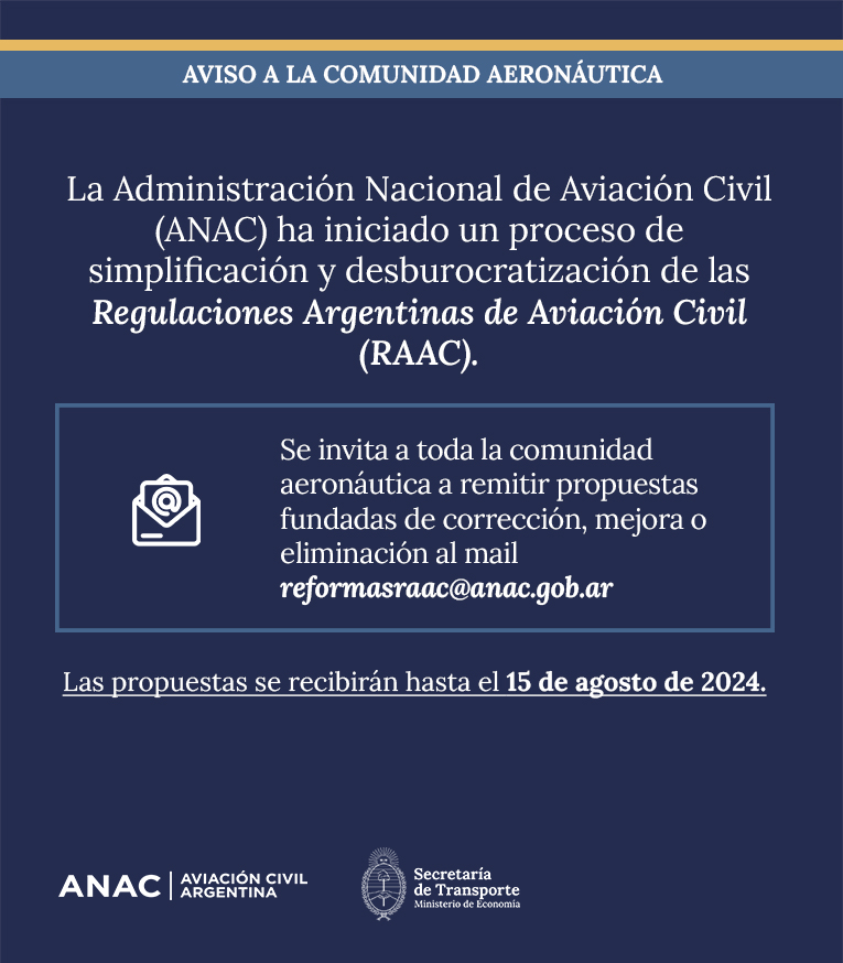 Apertura del proceso de Simplificación y Desburocratización de las RAAC ...