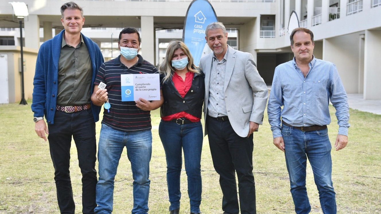 Procrear II: nueva entrega de viviendas en Estación Buenos Aires | Argentina.gob.ar