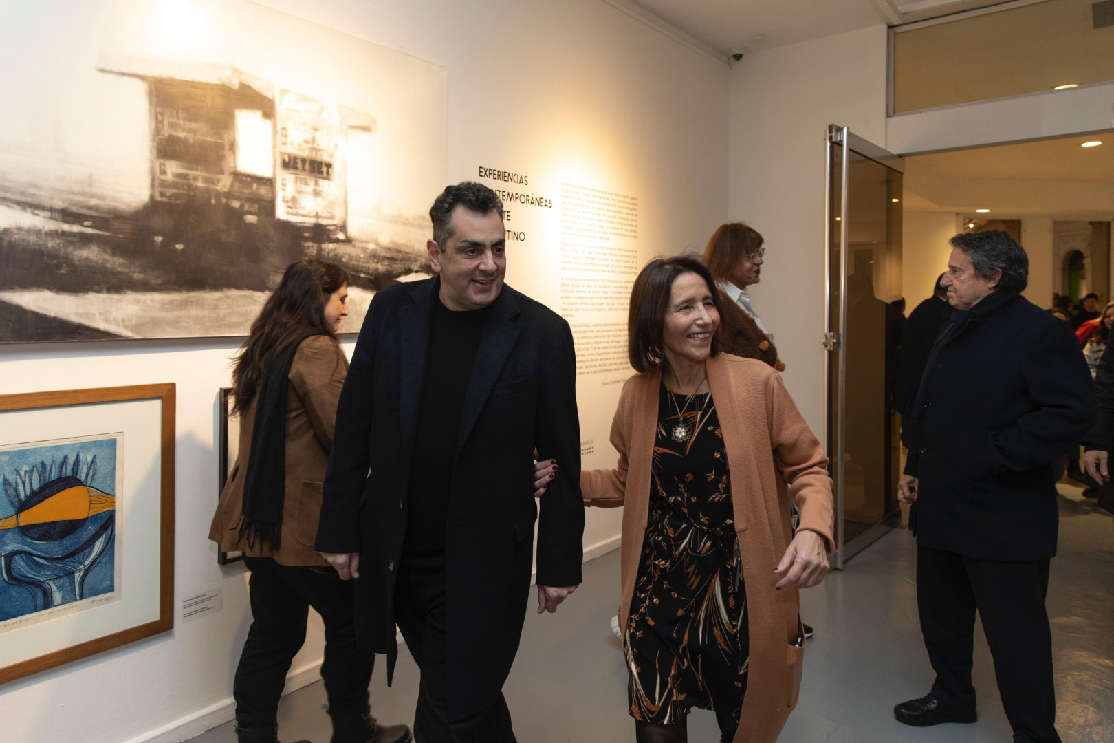 Se inauguraron seis muestras en simultáneo en el Centro Cultural Borges ...