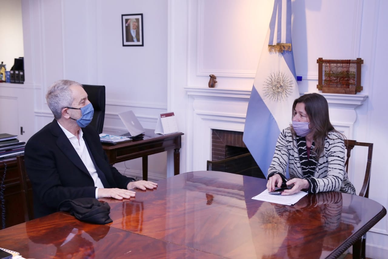 La ministra Frederic se reunió con Julio Alak | Argentina.gob.ar La ministra Frederic se reunió con Julio Alak | Argentina.gob.ar