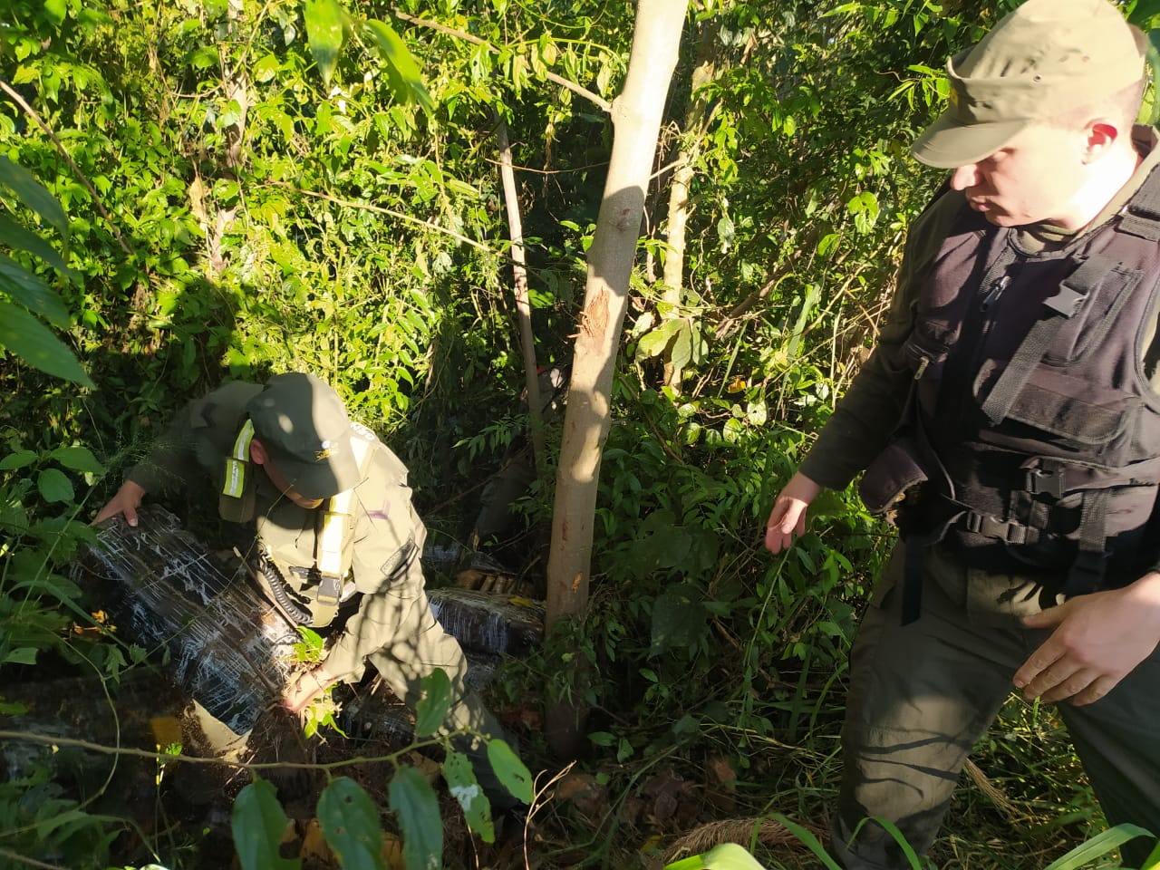 Rastrillaje de la Fuerza culminó con el hallazgo de una tonelada de ...