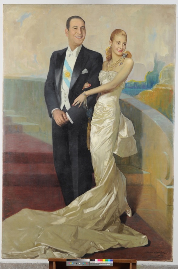 Cuando las Obras de Arte hablan: El retrato de Perón y Eva | Argentina ...