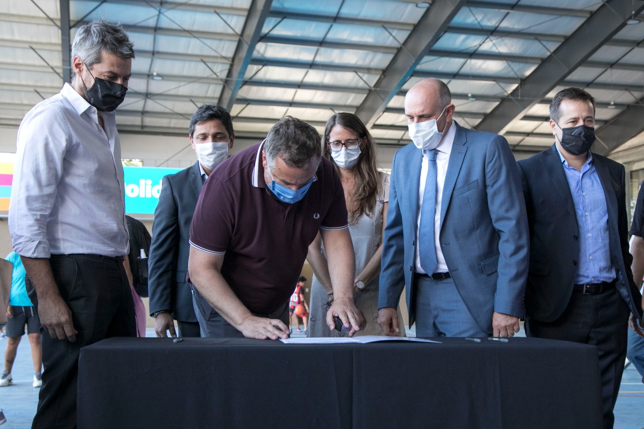 Inauguración del Polideportivo Lucía Cullén-Padre Mugica | Argentina.gob.ar