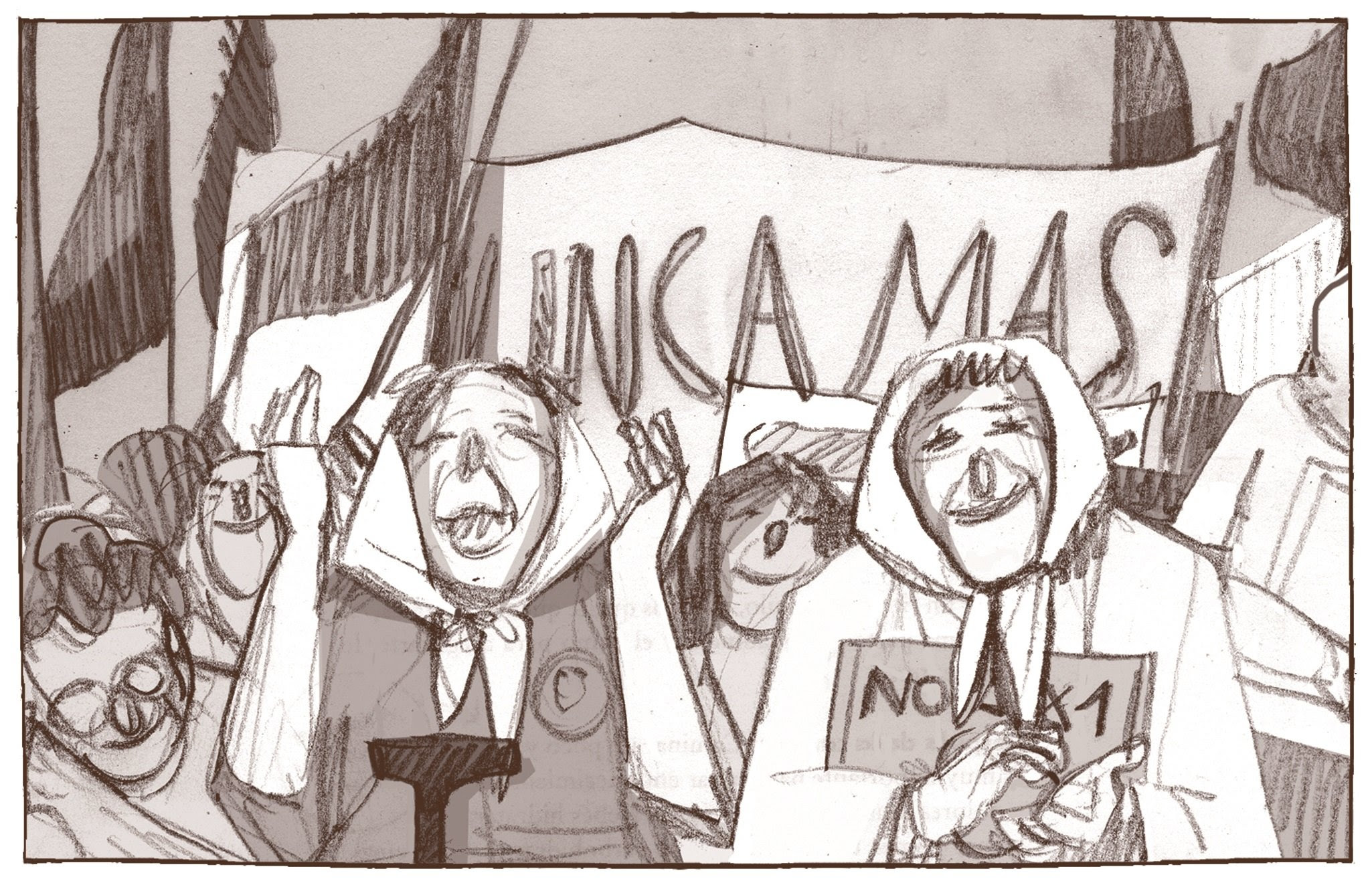 La Visita de las Cinco: "A 42 años de la primera marcha de las Madres ...