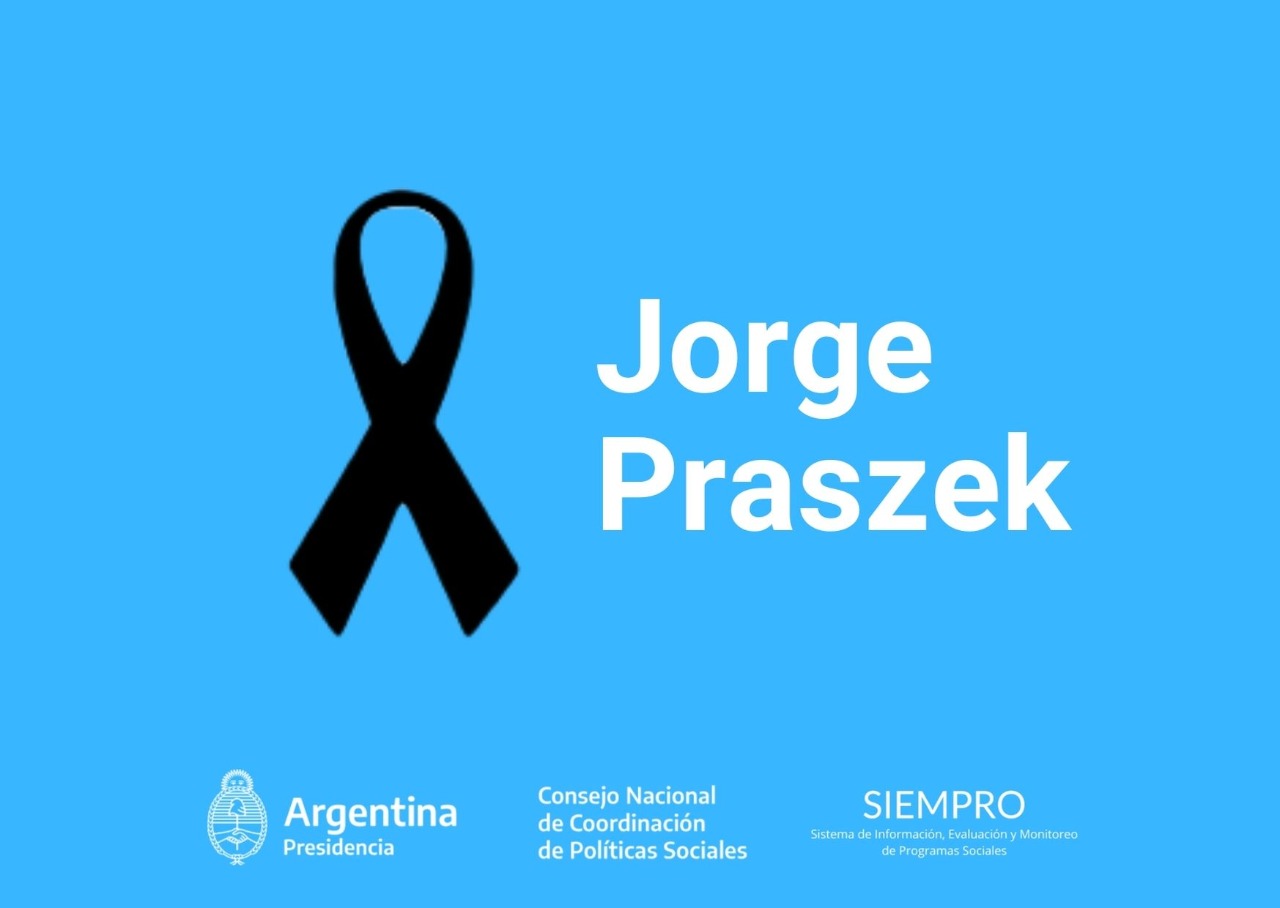 Lamentamos el fallecimiento de Jorge Praszek, un comprometido ... Lamentamos el fallecimiento de Jorge Praszek, un comprometido ...
