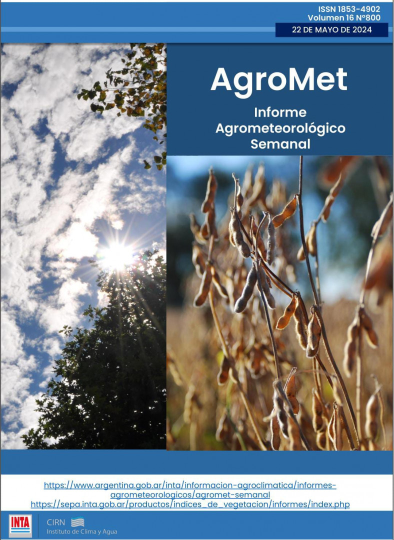 AgroMet - N° 800 - 22/05/24 | Argentina.gob.ar